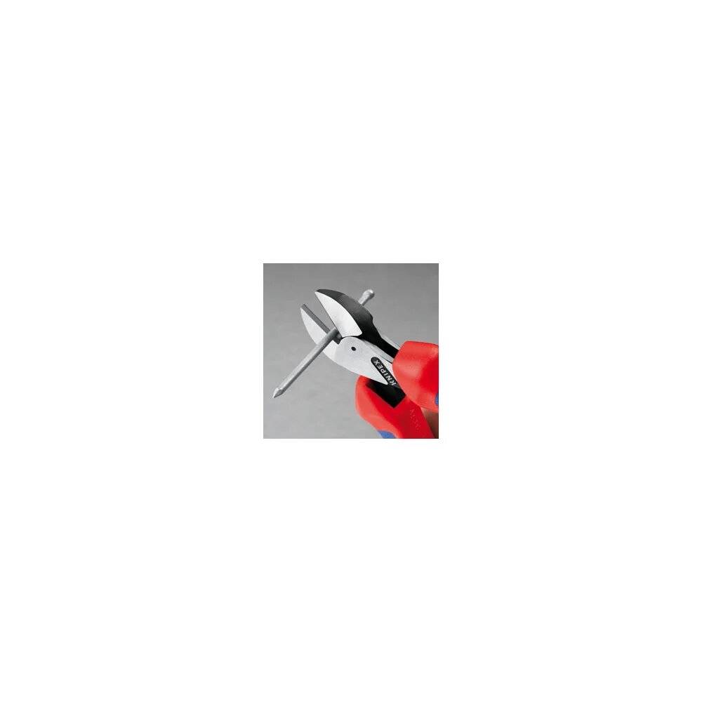 Бокорезы Knipex KN-7302160, CrV, диэлектрические, двухкомпонентные рукоятки, 160 мм — фото 1