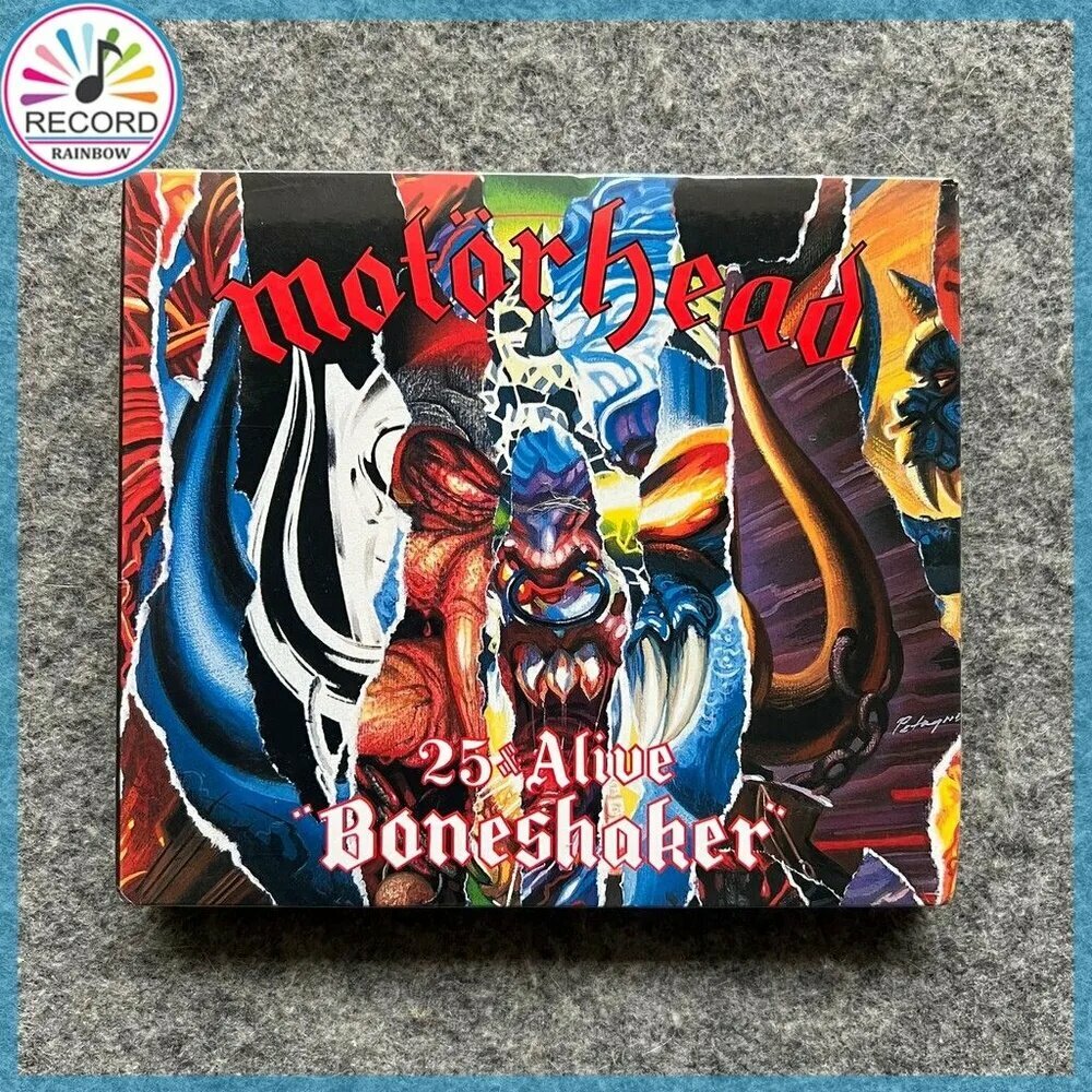 CD Motorhead 25 Alive Boneshaker CD 1Z04552 запечатанный совершенно новый альбом