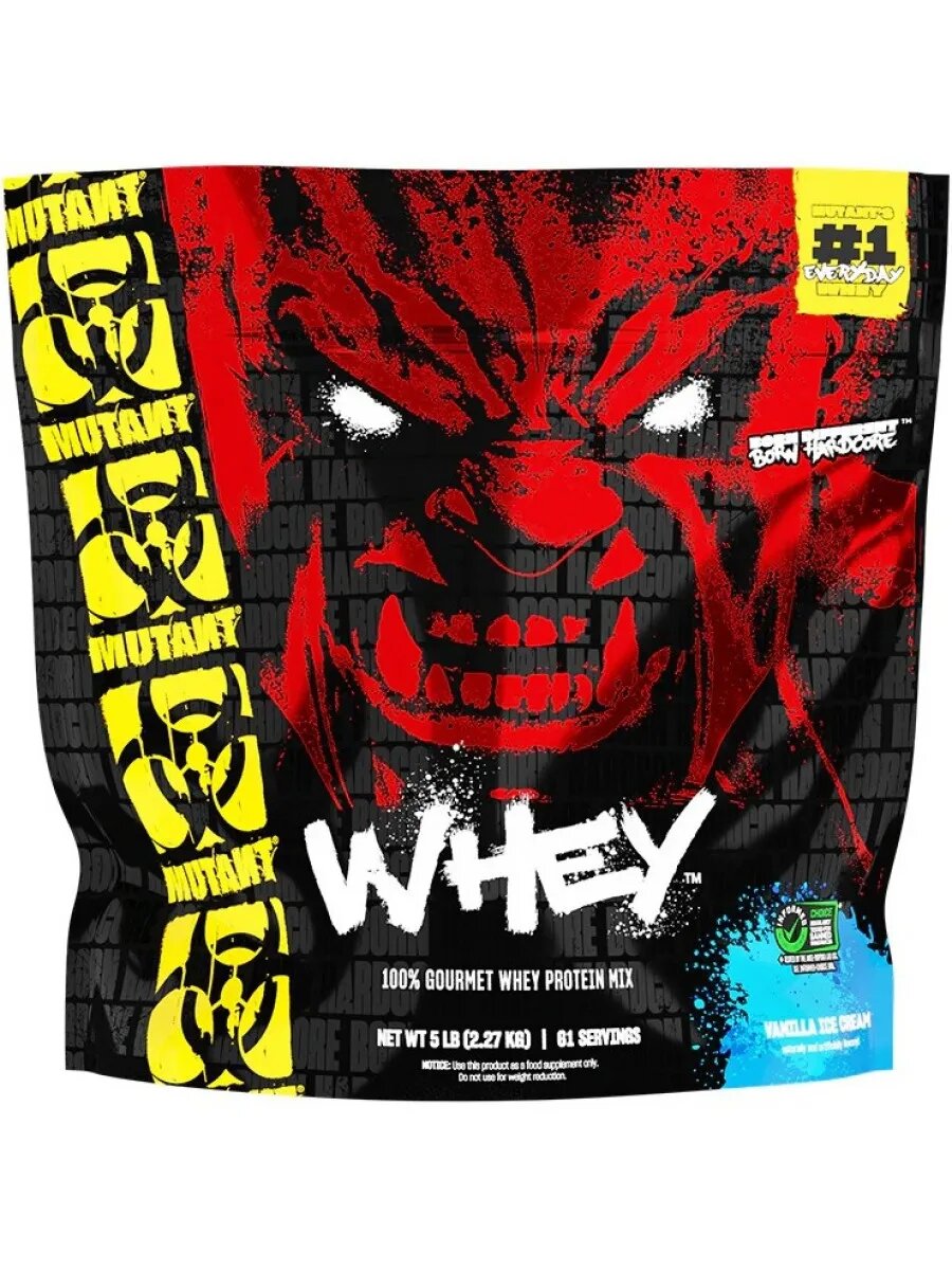 Mutant Whey (2,27 кг) Ваниль