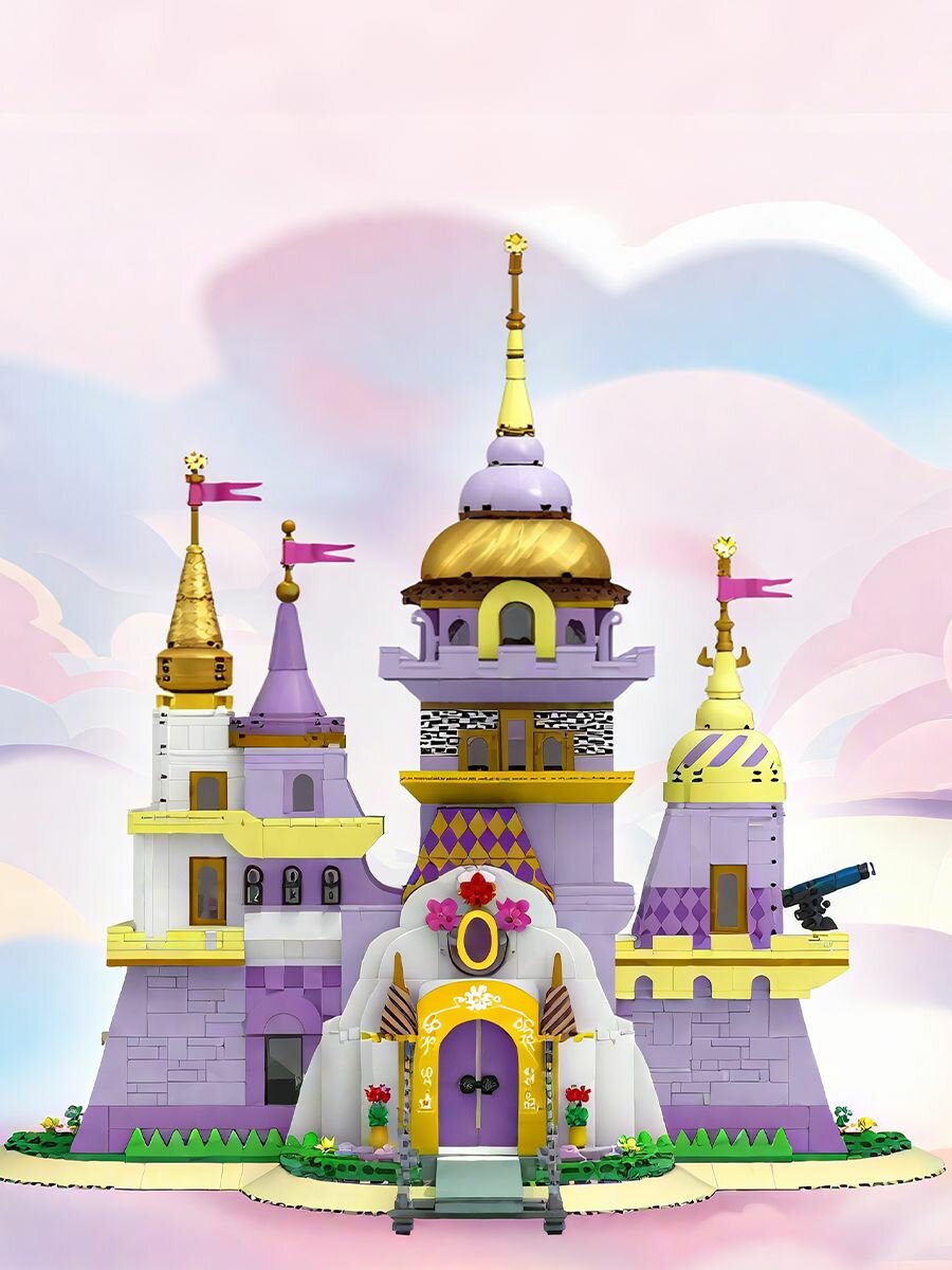 My Little Pony Коллекционная фигурка конструктор для декора/Canterlot Castle Series