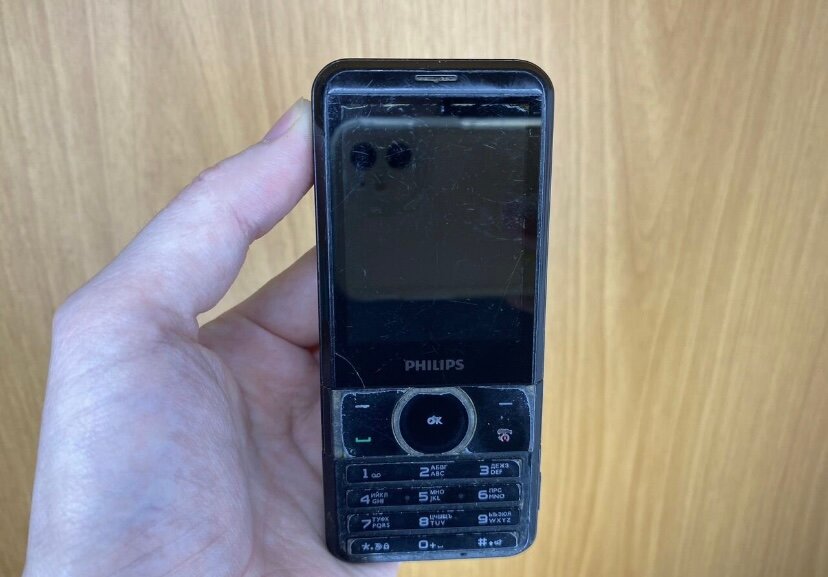 Оригинальный Б/У Retro Mania дарит ностальгию, Philips Xenium X710