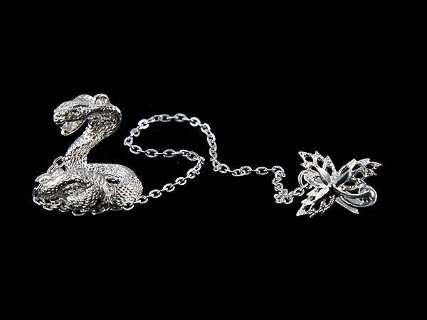 Серебряный ионизатор Змея (Подарок на Год Змеи)