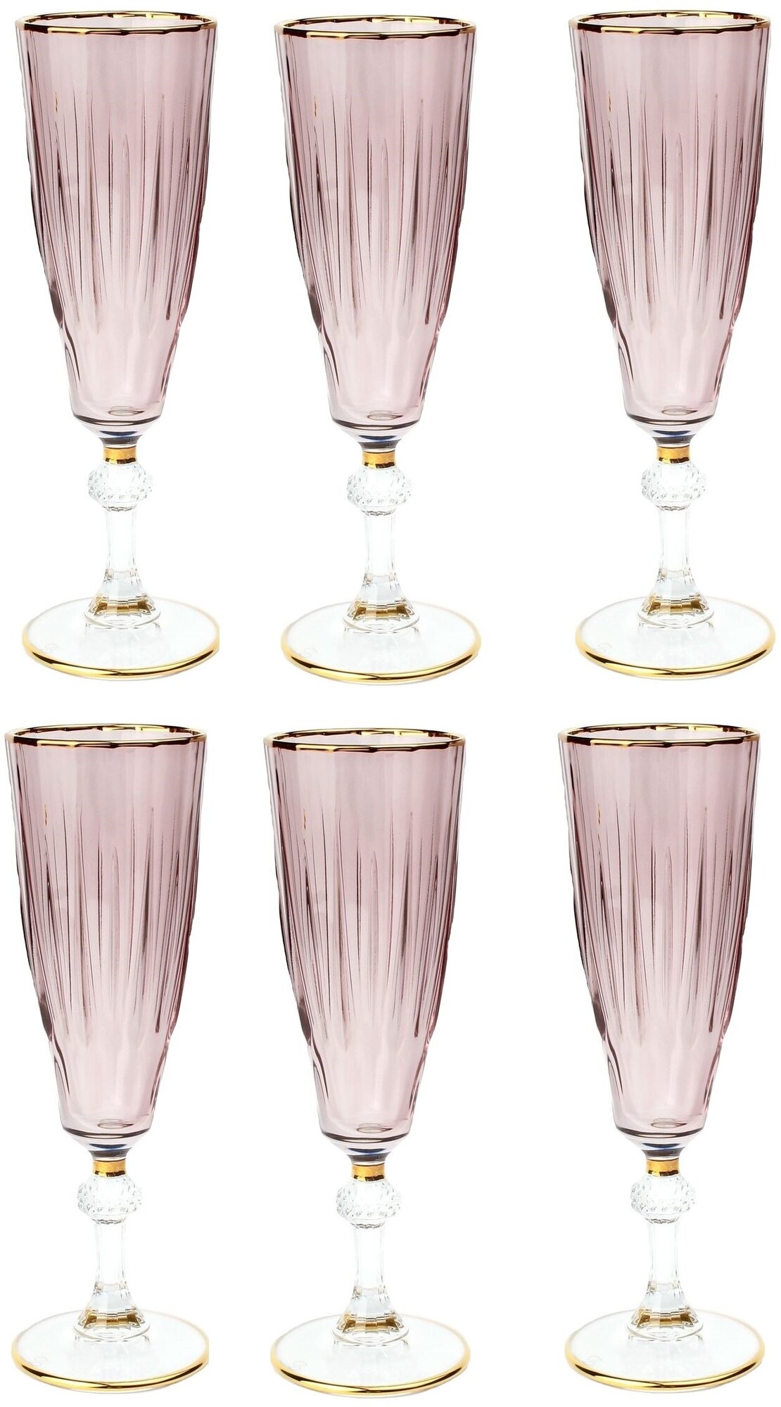 Набор 6 фужеров 170сс