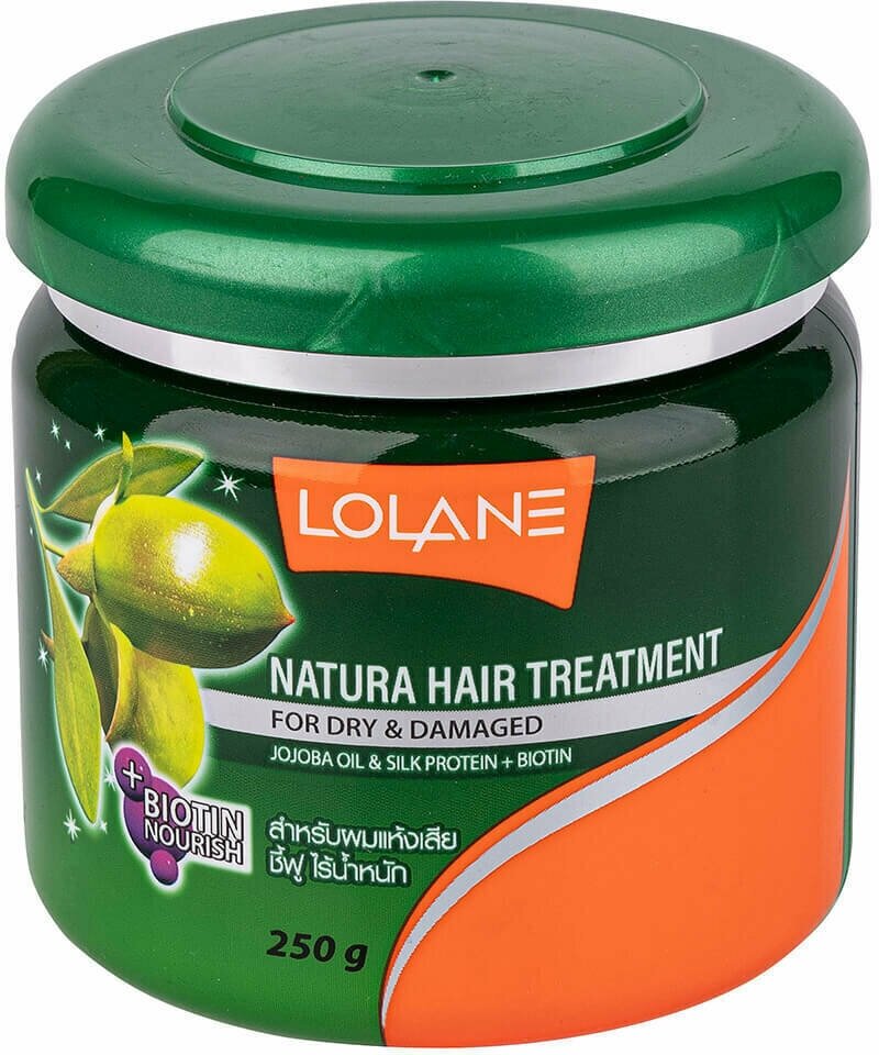 Lolane Маска для волос с маслом оливок, жожоба и протеинами шёлка, 250 гр