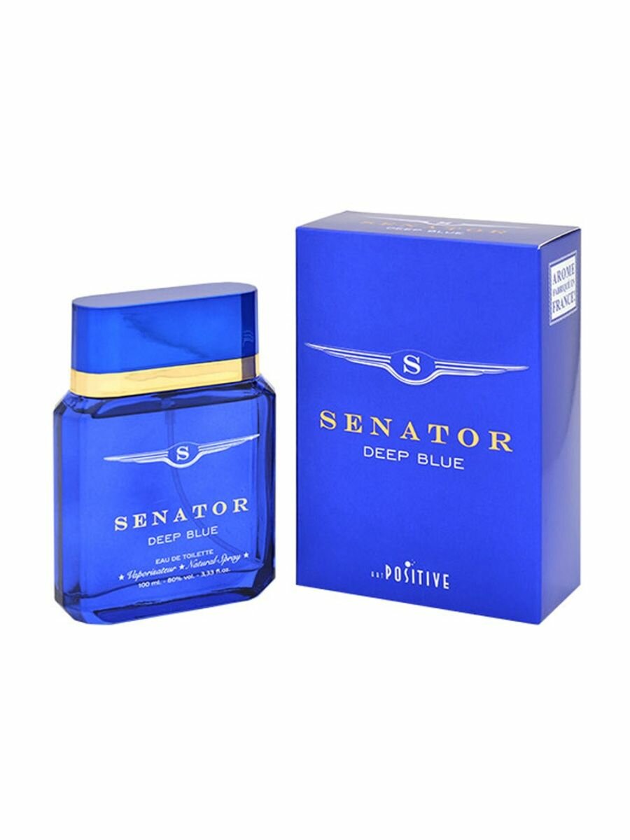 Positive Senator Deep Blue туалетная вода 100 ml.
