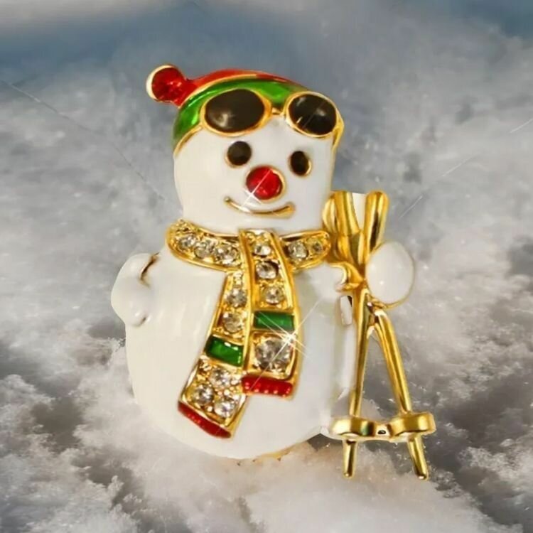 Брошь, эмаль