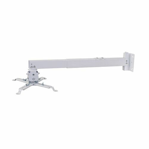 Кронштейн для проектора Cactus CS-VM-PRE02-WT, до 20кг, настенный и потолочный, поворот и наклон, белый