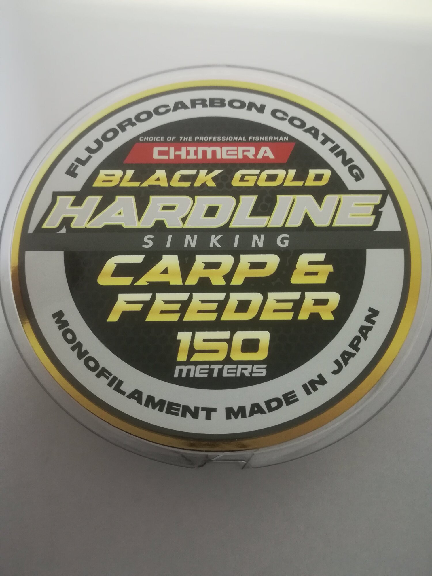 Леска CHIMERA BLACK GOLD HARDLINE 150м - 0,309мм 7,200к