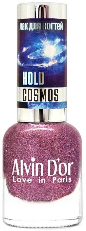 Alvin D'or, Лак для ногтей HoloCosmos тон 6804 лиловый восход