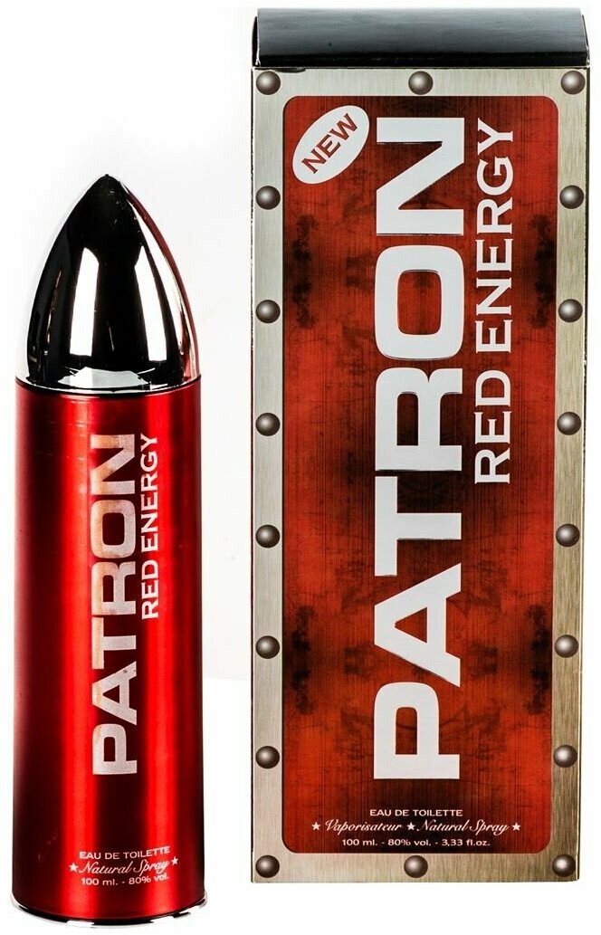 XXI век Туалетная вода мужская Patron Red Energy 100мл