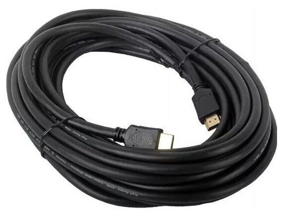 Кабель Gembird CC-HDMI4-10M, v1.4, 19M/19M, 10м, черный
