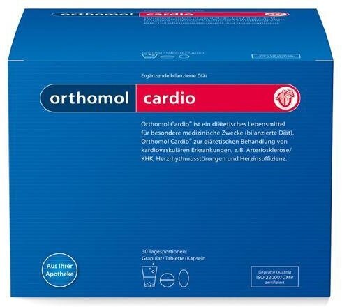 ORTHOMOL Ортомоль Кардио саше Двойное №30 (Бад)