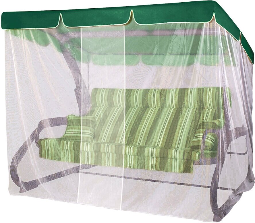 HELP Сетка противомоскитная на садовые качели 220х142х196 см 80009