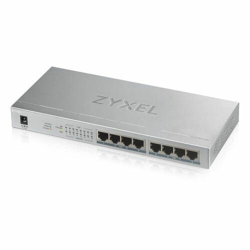 Коммутатор ZyXEL GS1008HP-EU0101F, неуправляемый