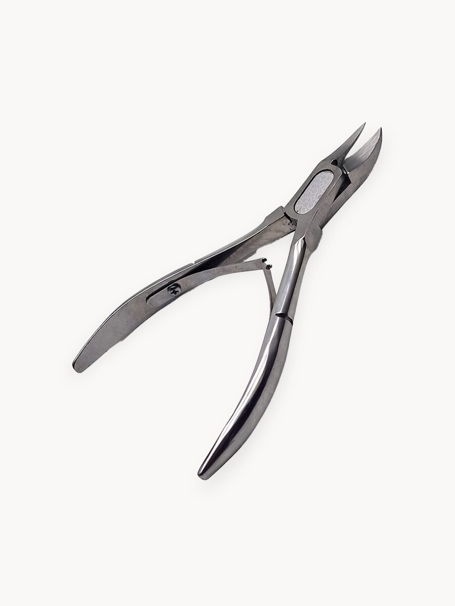Кусачки для ногтей педикюрные, профессиональные, сталь, 17мм