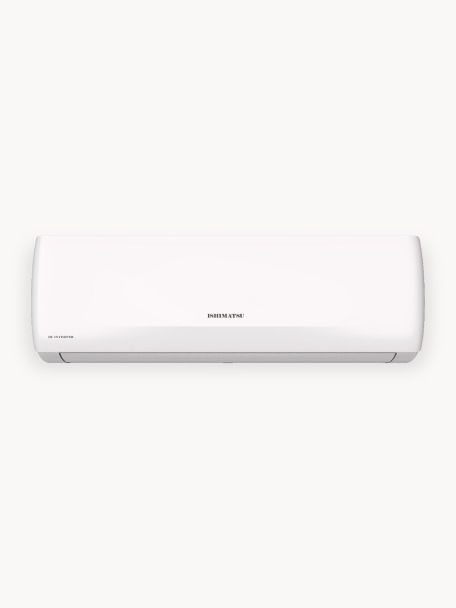 Сплит система кондиционер инверторный 12 ISHIMATSU AKITA CVK-12I 35 м², А класс, оснащен японским компрессором.