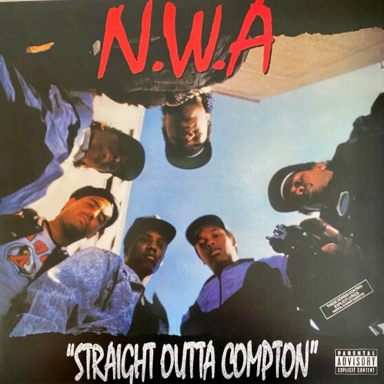 N.W.A. - Straight Outta Compton, (1LP, Европейский Союз, Импортное) Виниловая пластинка