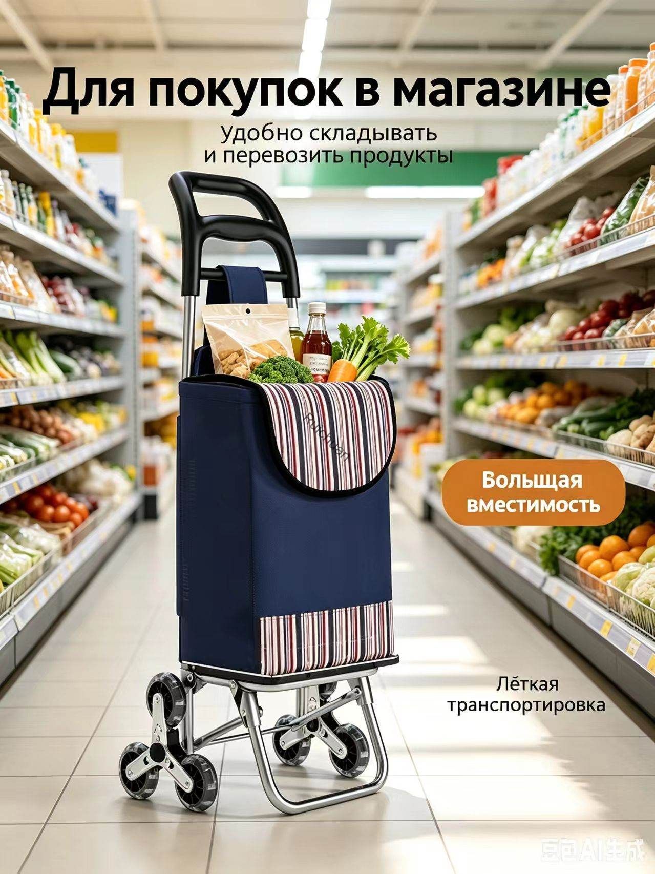 Сумка тележка — фото 1