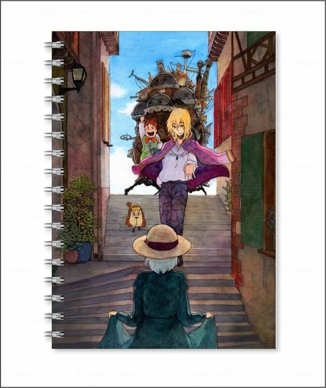 Тетрадь Ходячий Замок №1, А6