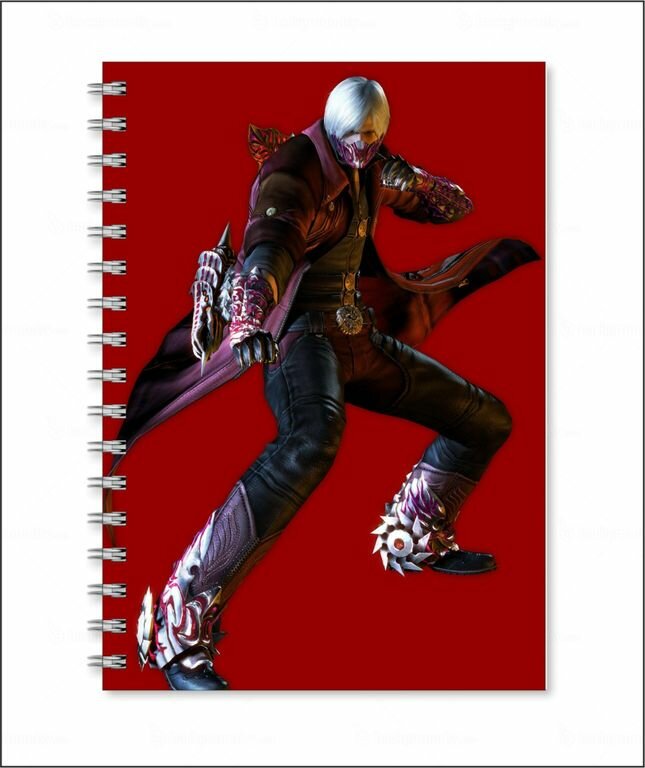 Тетрадь Dmc, Devil May Cry, Девил Май Край №12, А6