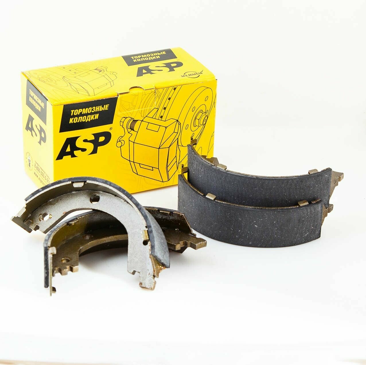 Колодки тормозные ASP K550105