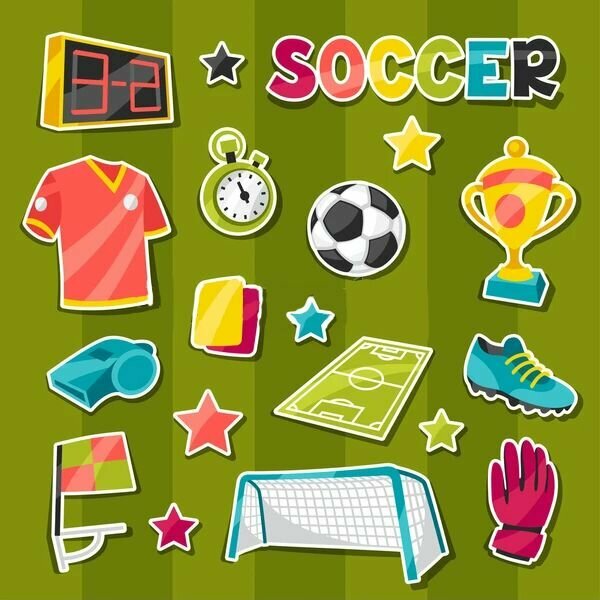 Наклейки стикеры Футбол