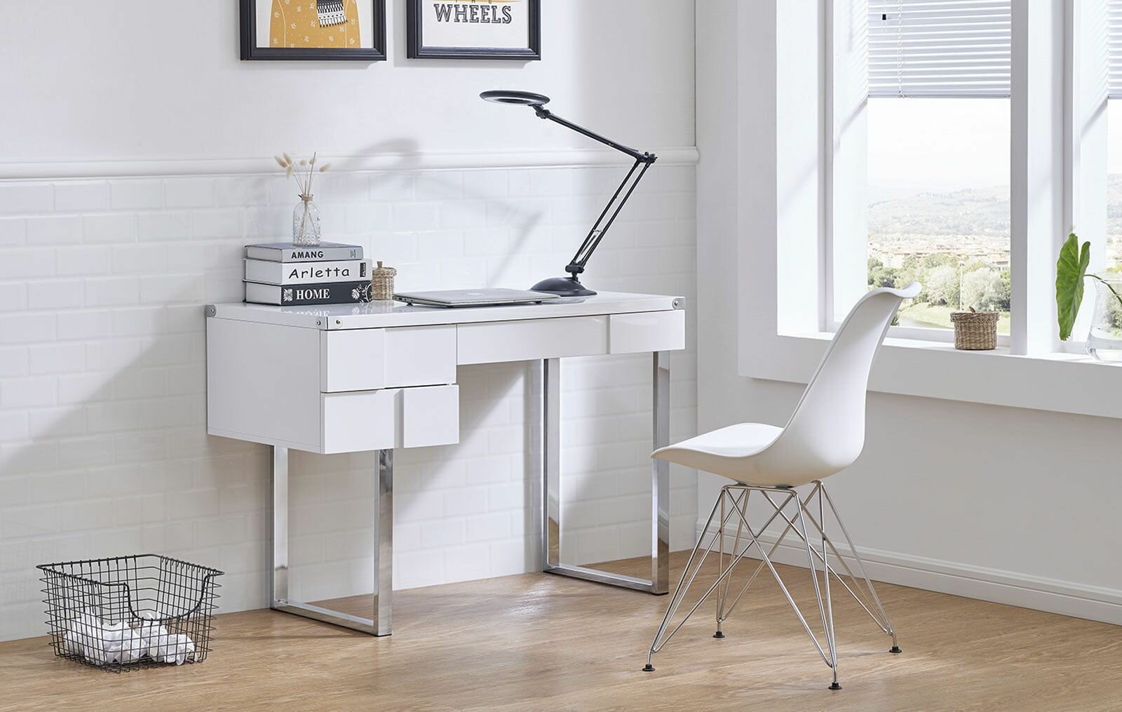 Стол письменный Brooklyn, белый