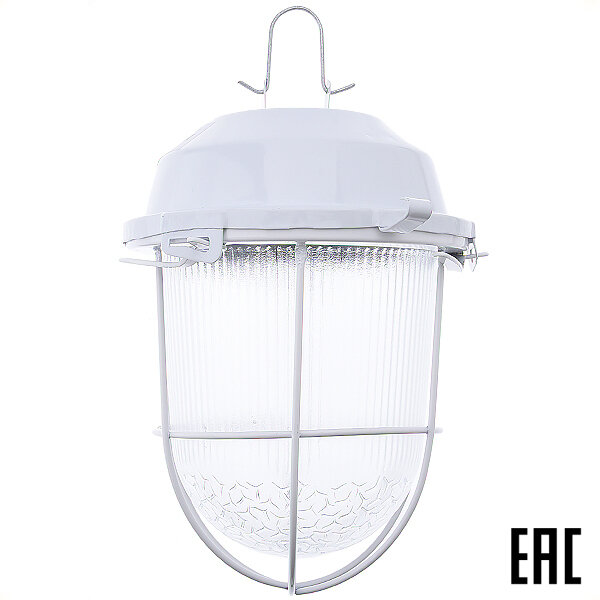 Светильник НСП подвесной с решеткой Владасвет 100Вт Е27 IP52 02-100-003