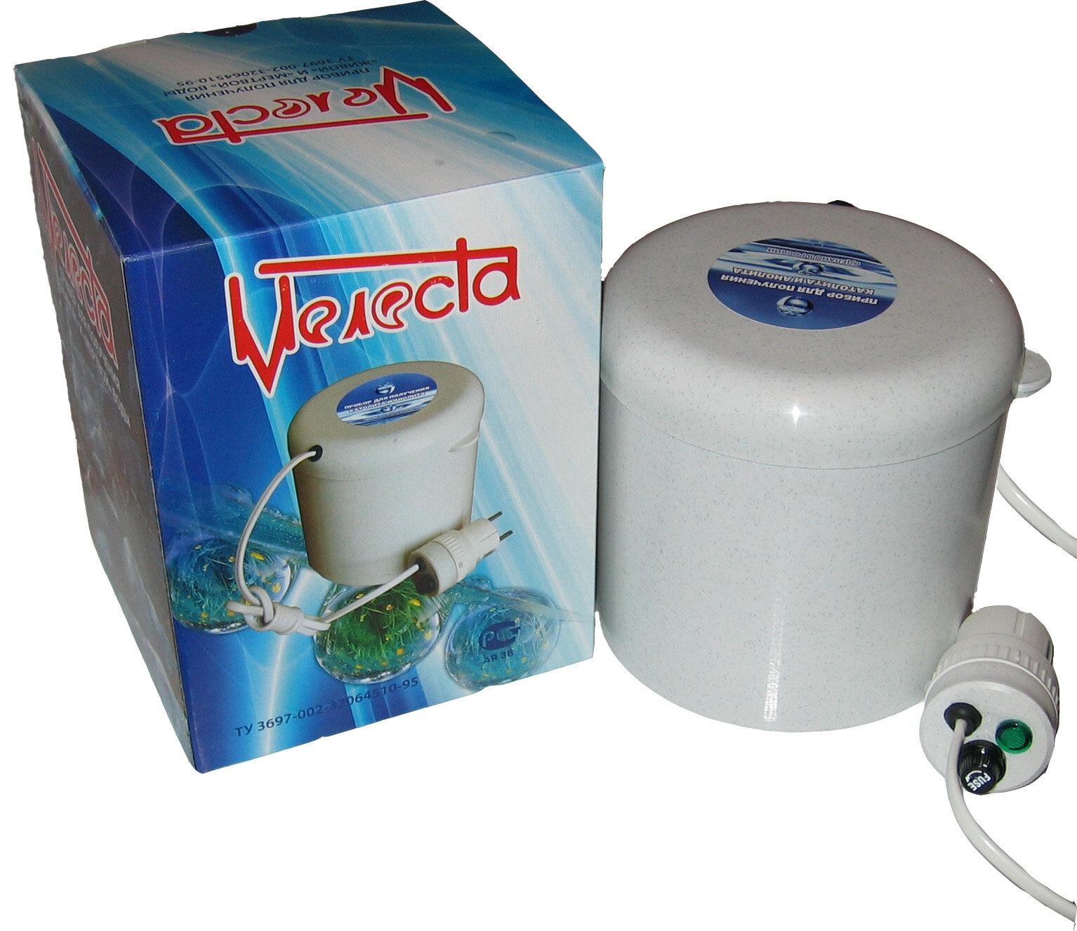 Активатор воды Мелеста (прибор для получения католита-анолита)