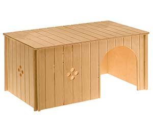 Домик для крупных грызунов Ferplast sin деревянный 37*27,7*20см 4647