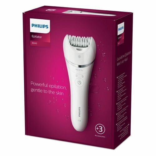Эпилятор Philips BRE700/00 белый