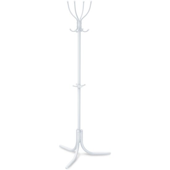 Вешалка Nika напольная Комфорт 4 ВК4/МБ матовый белый