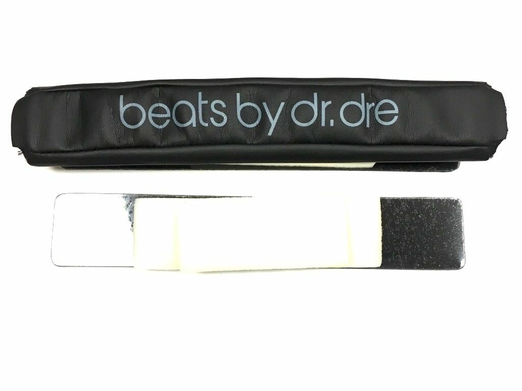 Накладка MyPads для ремонта дуги Beats Pro, искусственная кожа кожа черный