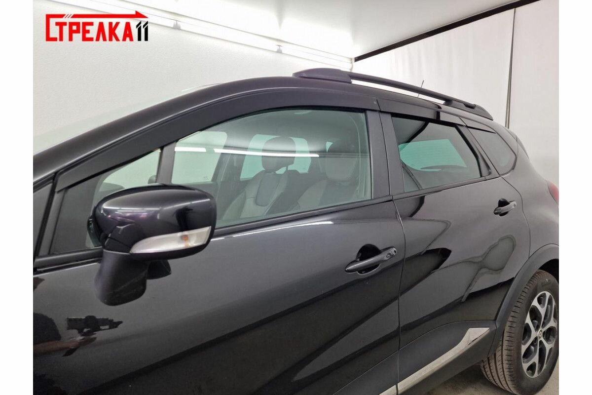 RENAULT KAPTUR 2016-2022 - 2D Дефлекторы окон черные