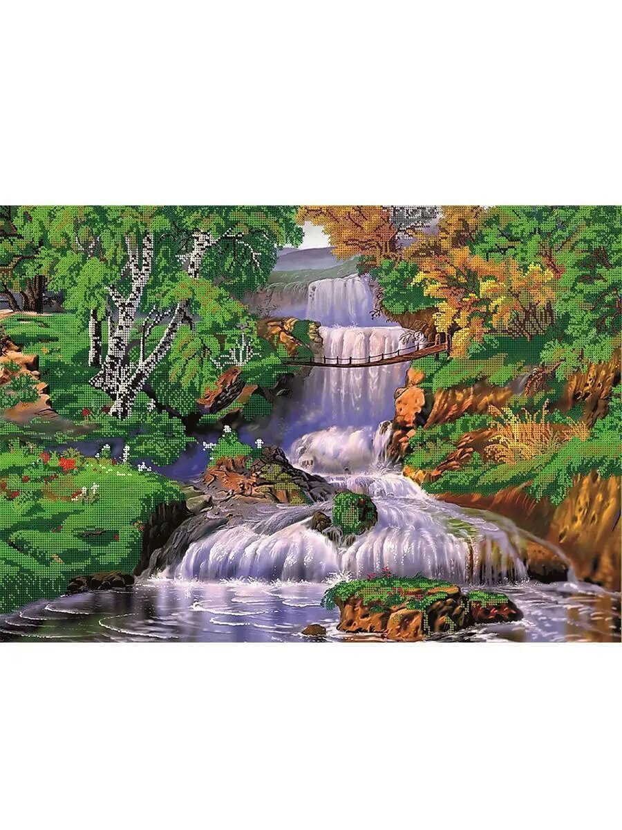 Набор для вышивания бисером 38*48 см