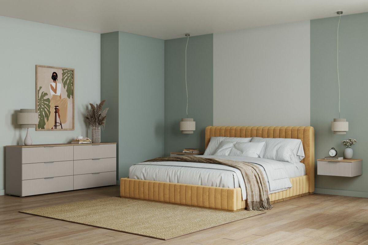 Спальня Салерно-2 Сантьяго 232*72*42