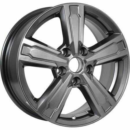 Колесный литой диск КиК Оклахома R16x6.5 5x114.3 ET50 CB67.1 Dark_platinum