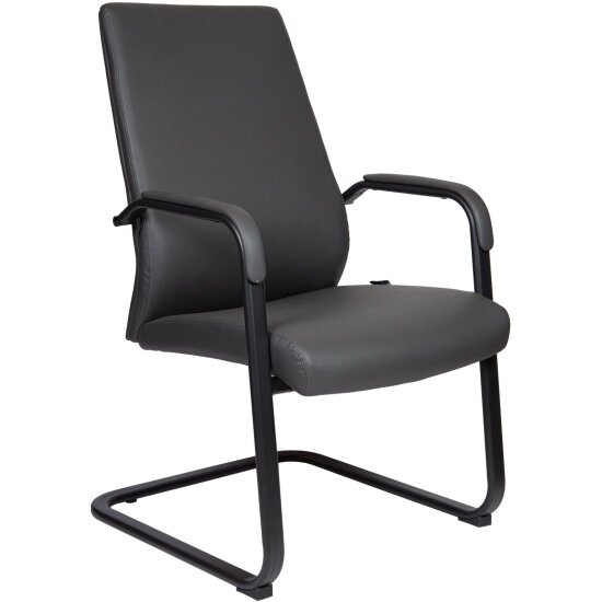 Конференц-кресло Norden Arco CF grey V5017 grey серая экокожа