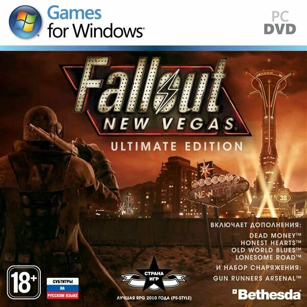 Игра для компьютера: Fallout: New Vegas. Ultimate Edition (Jewel диск) Лицензионный диск