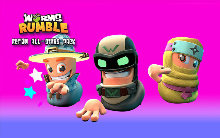 Worms Rumble - Action All-Stars Pack (Steam; PC; Регион активации СНГ)