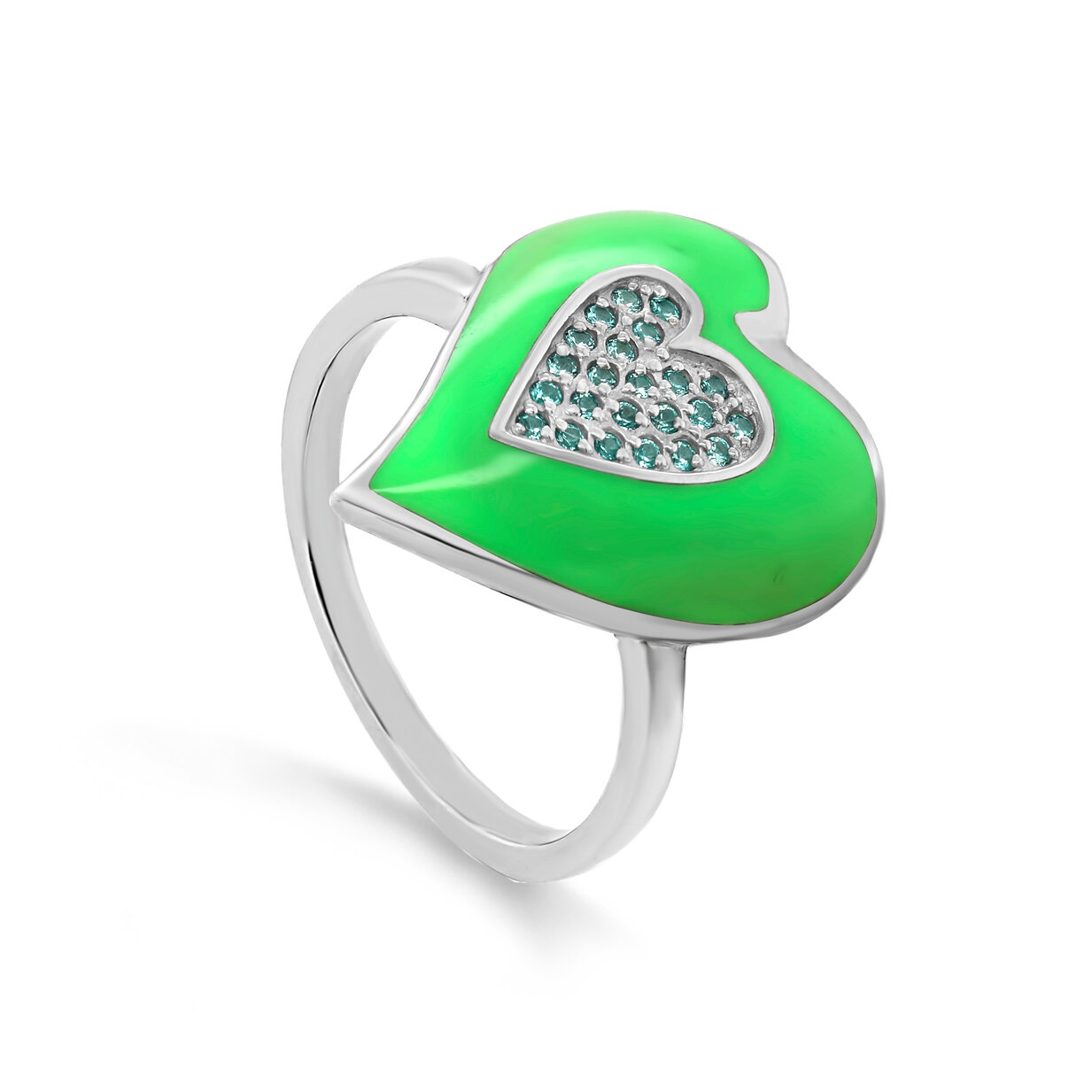 Кольцо, серебро, 925 проба