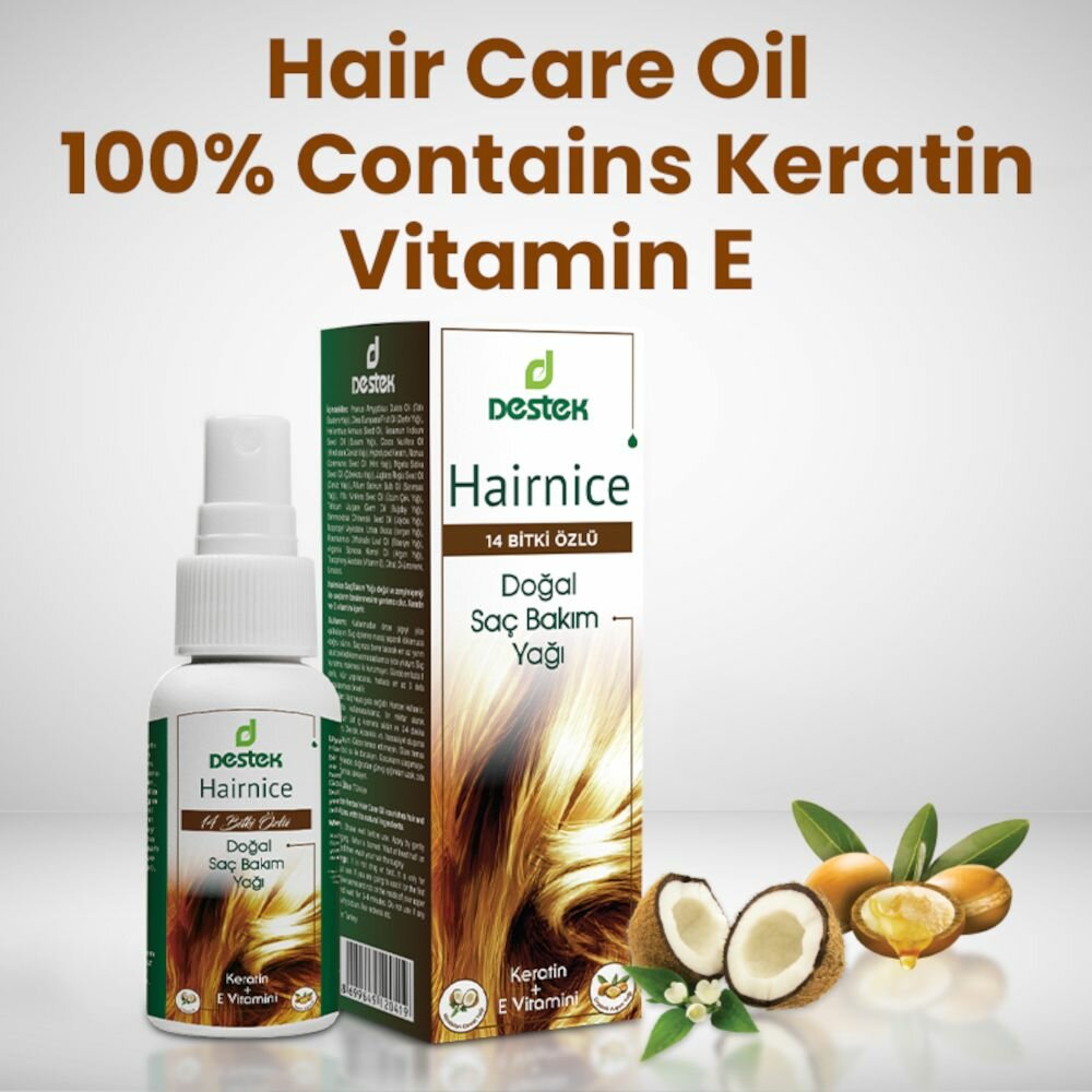 Смесь масел для волос для роста волос, против секущихся кончиков.