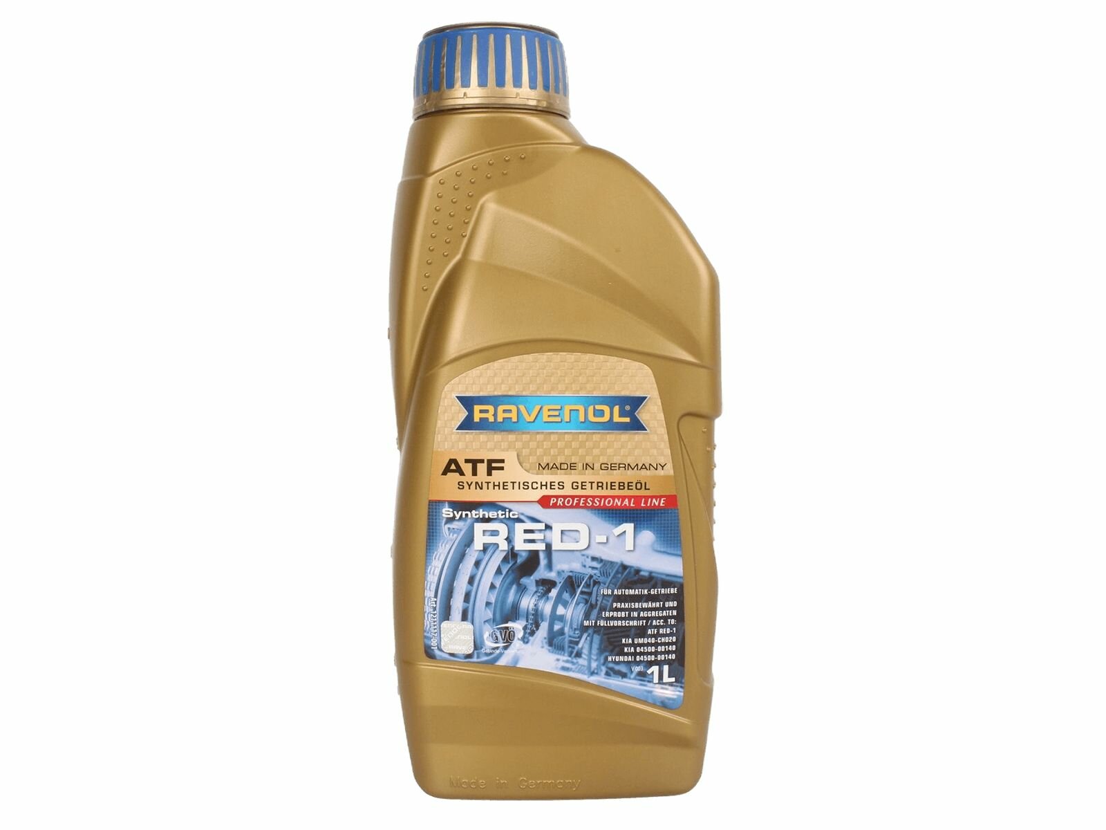 Масло трансмиссионное RAVENOL ATF RED-1 1л
