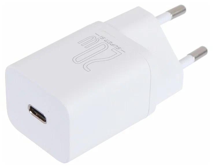 Baseus Сетевое зарядное устройство Baseus Super Si Quick Charger 1C 20W EU CCCJGCE-D (CCSUP-B02) Белый