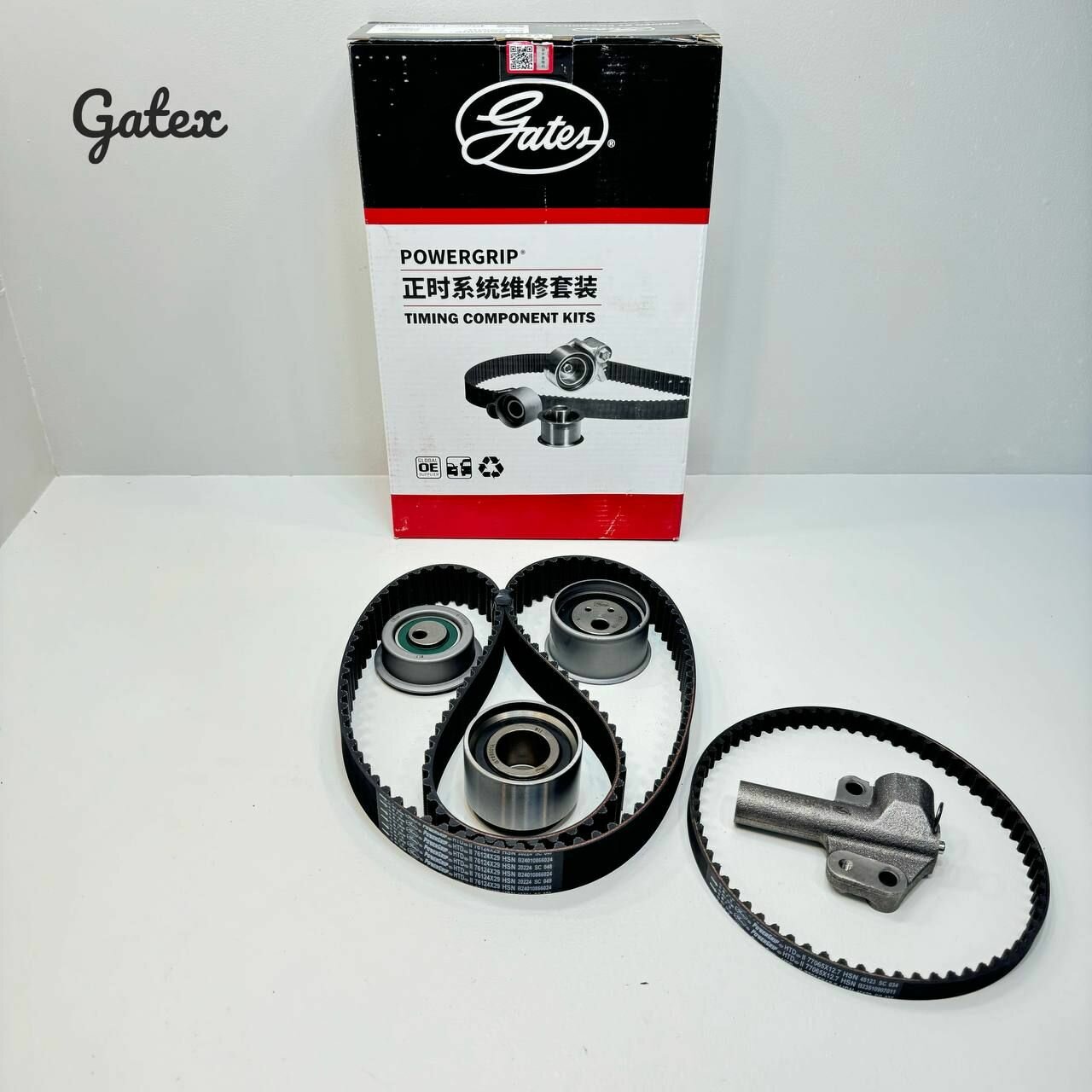 Комплект ГРМ (ремень и ролики) Great Wall Hover H2, H5 2.4L 4G64/4G69 фирма GATES K0176124