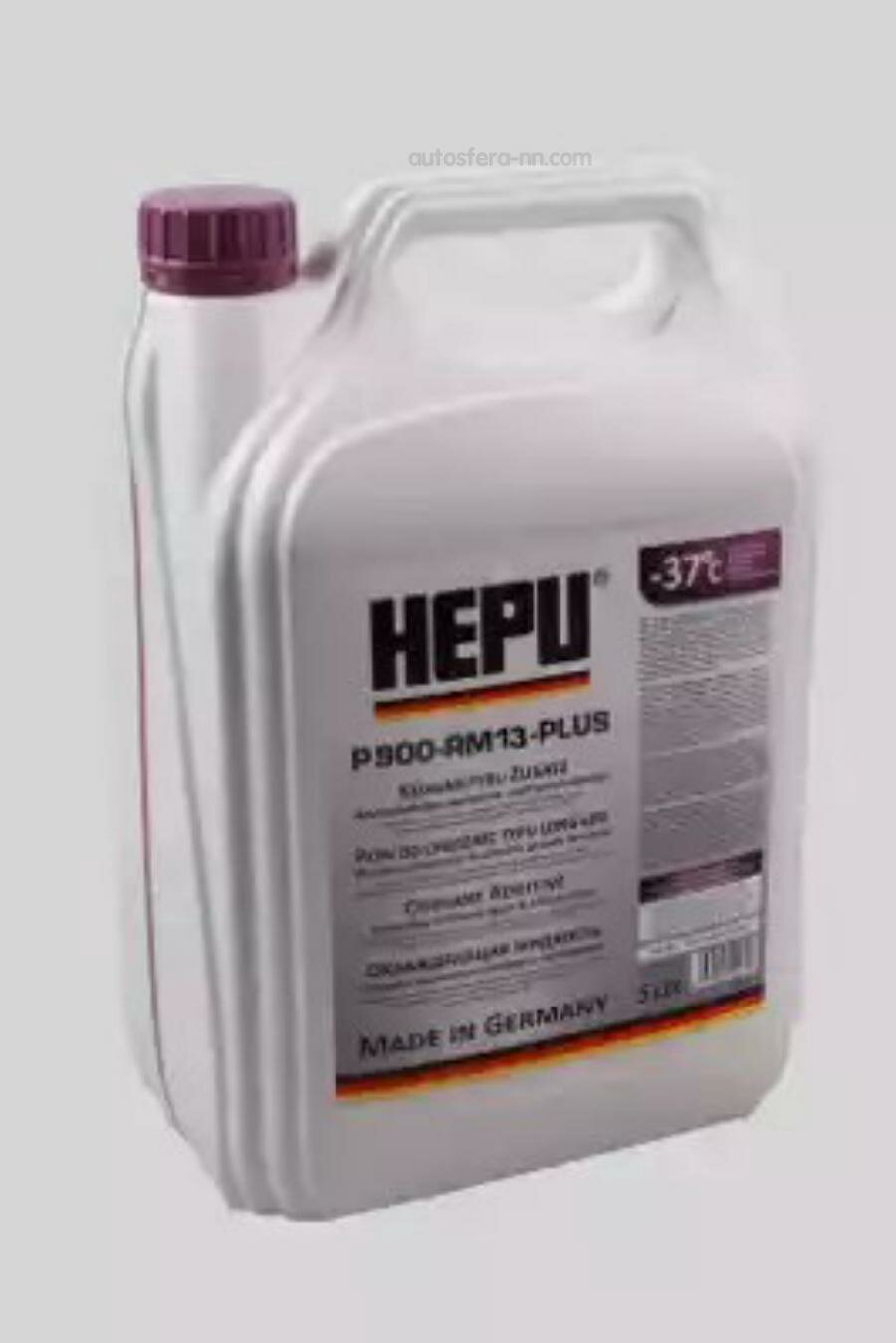HEPU P900RM13005 Антифриз [сиреневый] Type G13 готовый (-35°C) 5л. /made in Germany/