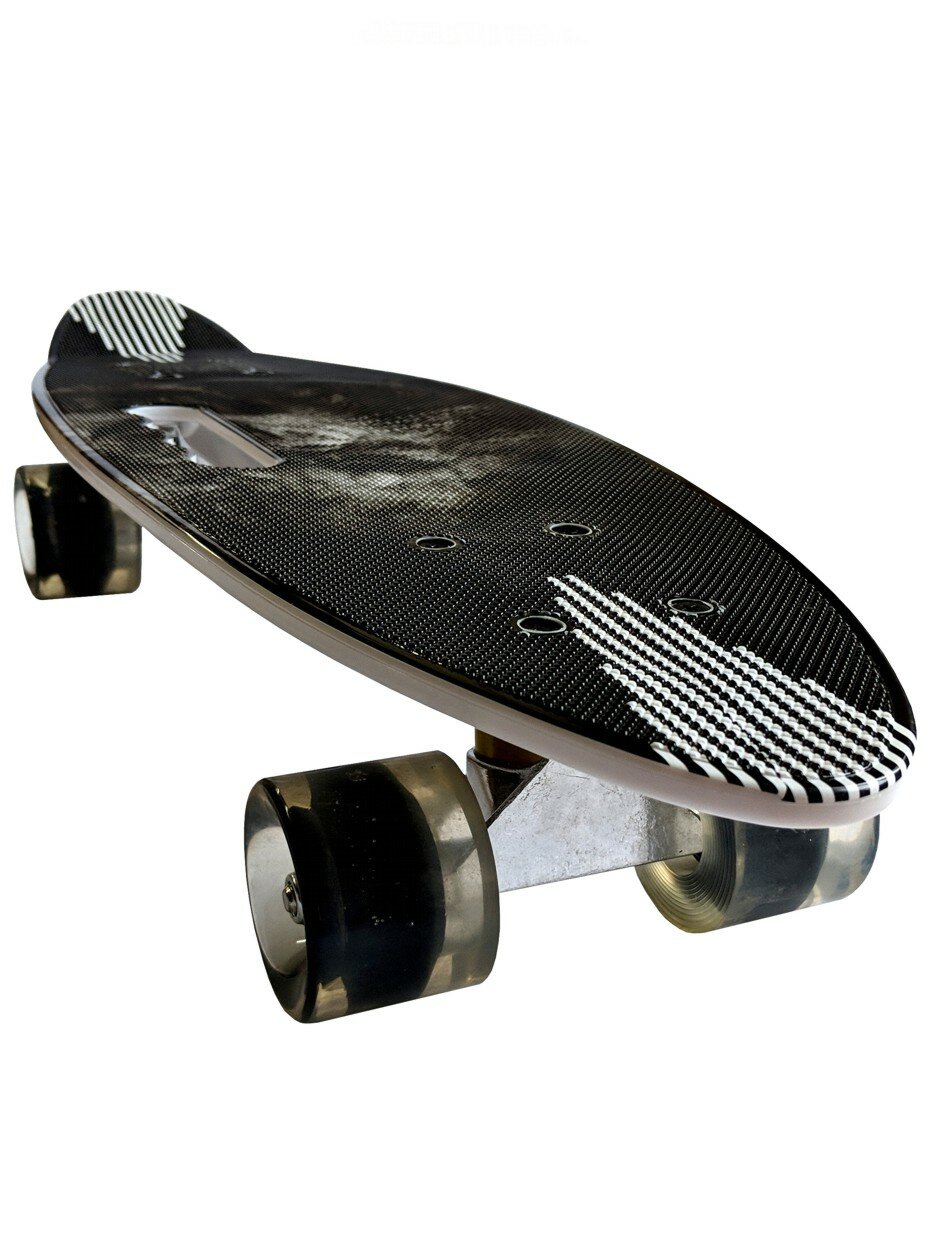 Пластиковый скейтборд ASE Tiny print-Tiger