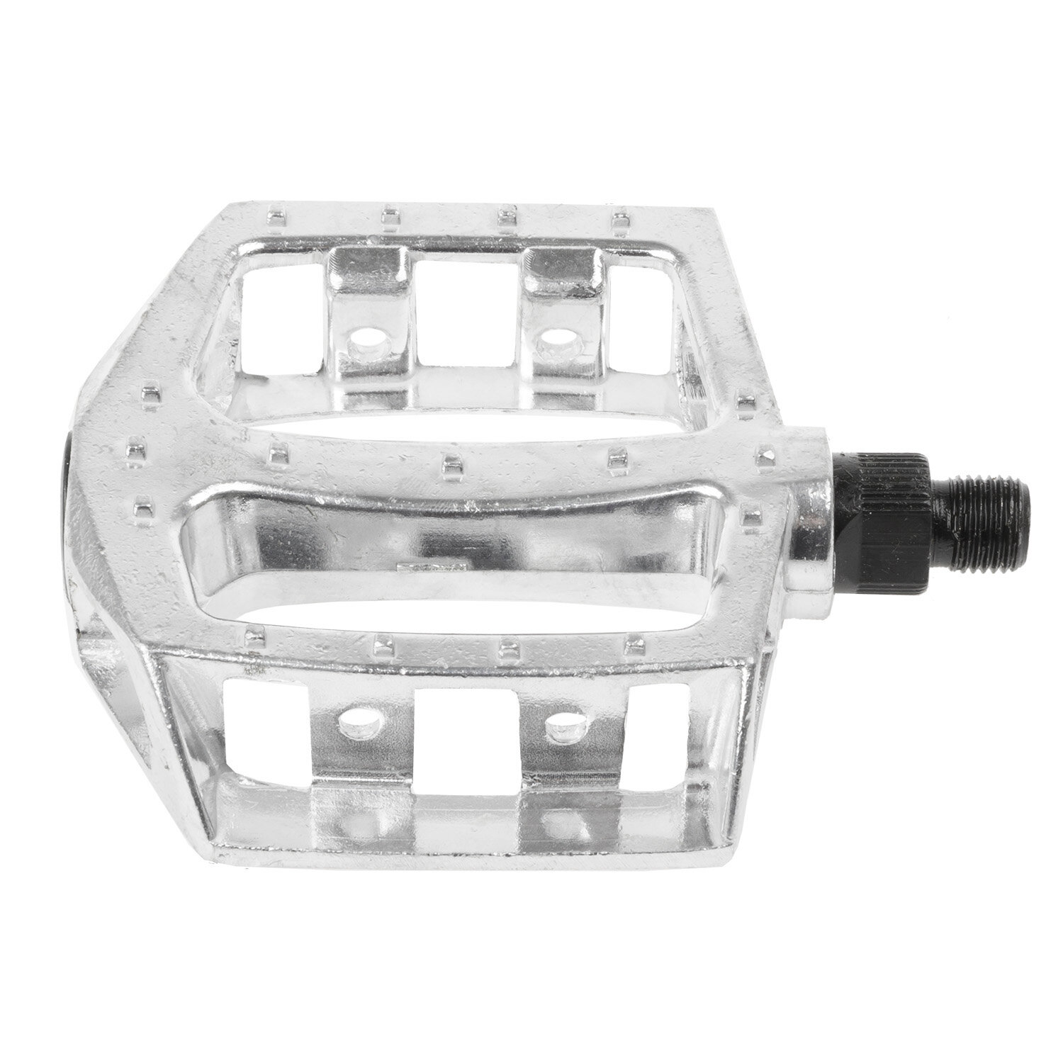 Педали 5-311332 алюминиевые литые широкие серебристый