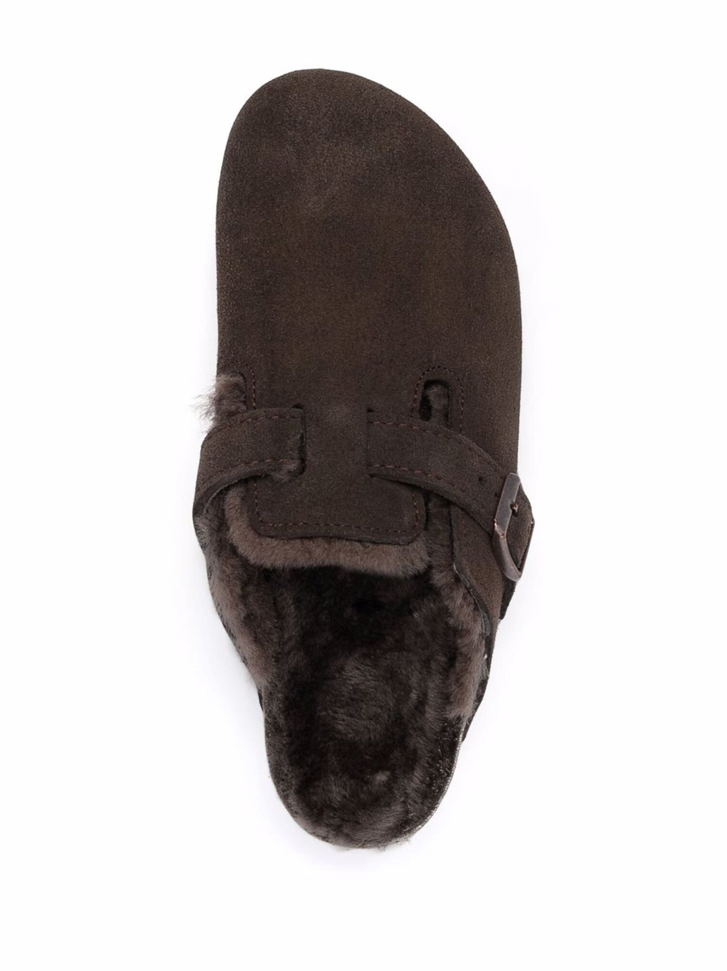 Мюли Birkenstock Boston Shearling, размер 37 EU, green — фото 1