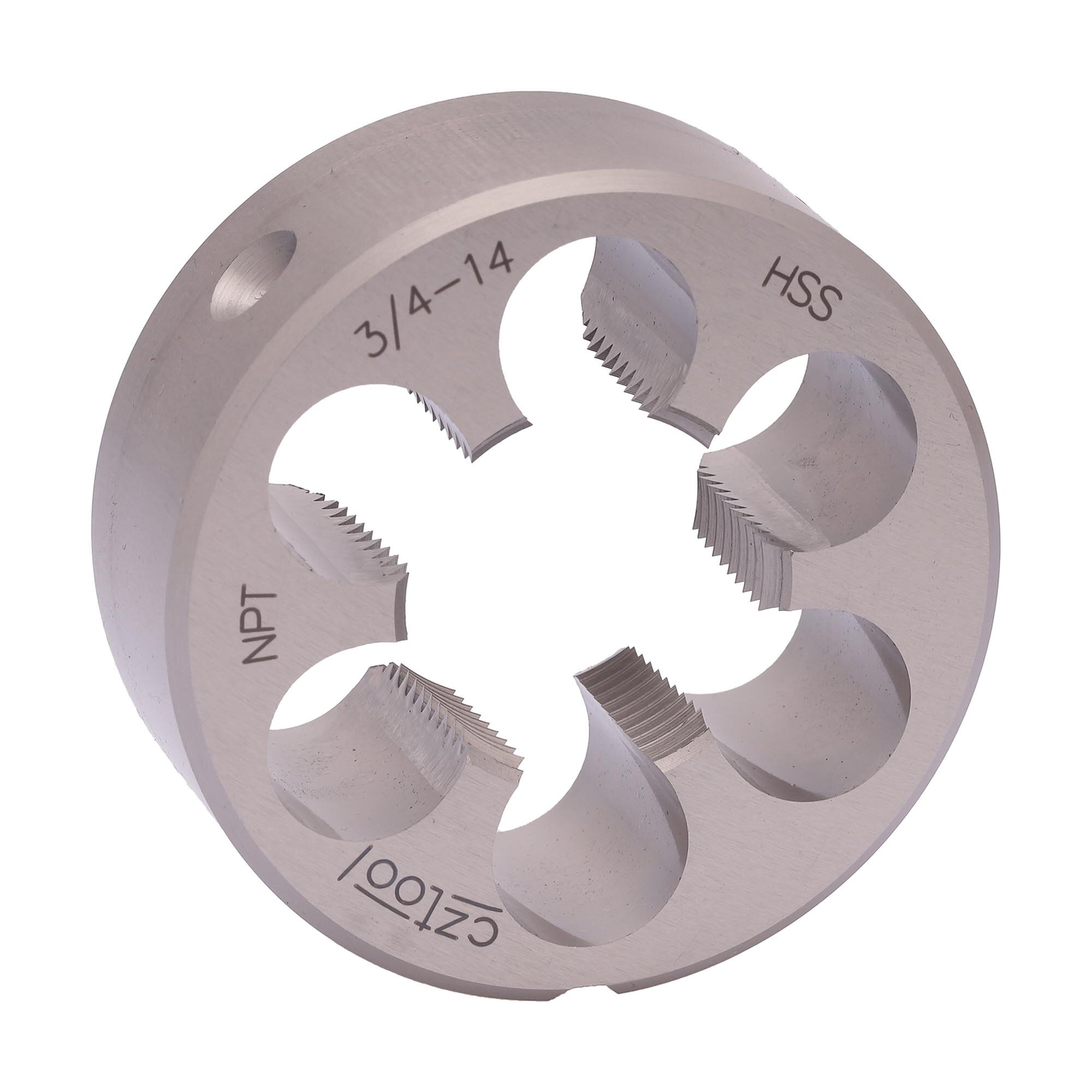 Плашка коническая Bucovice Tools NPT 3/4"-14 HSS DIN EN 24230 55x22мм 430340